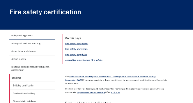 Annual Fire Safety Statements | Enquire Today! ☎